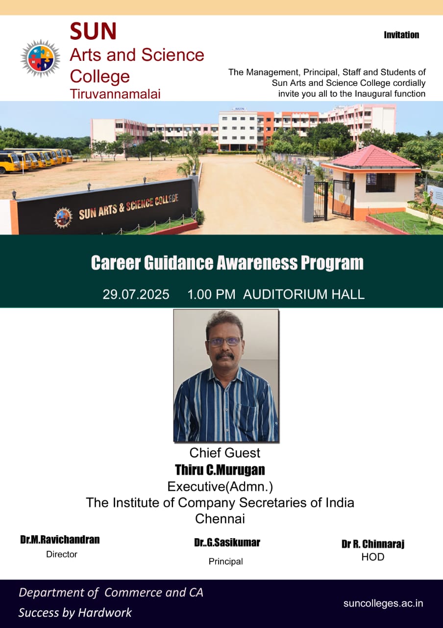 Career Guidance Awareness Program | Suncolleges